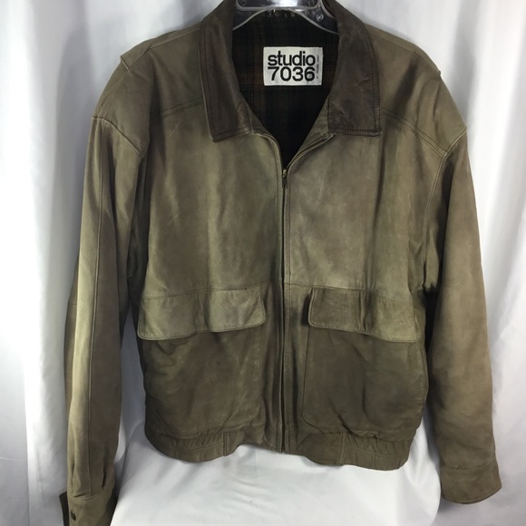 studio 7036 | Jackets & Coats | Studio 736 Vintage 990s Leather Bomber ...